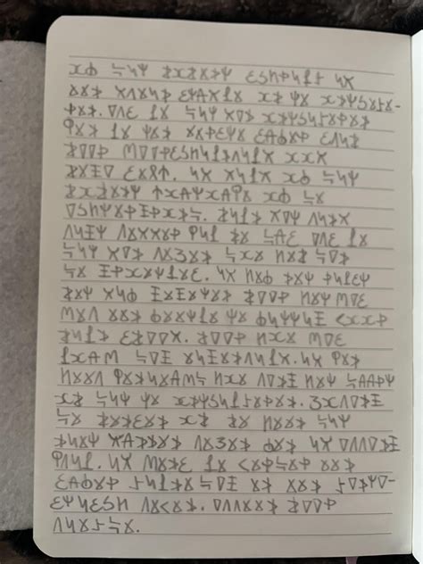 I Made This “code” To Write In Secret Can You Crack It Rciphers