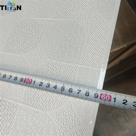 Pvc Gypsum Ceiling Tile False Suspended Ceiling Plaster 60x60 Guangzhou
