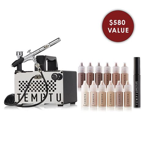 Temptu S One Airbrush Makeup System Kit Professional Grade Set For