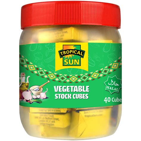 Vegetable Stock Cubes Tropical Sun