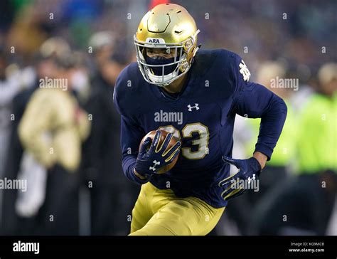 November 04 2017 Notre Dame Wide Receiver Chase Claypool 83 Runs