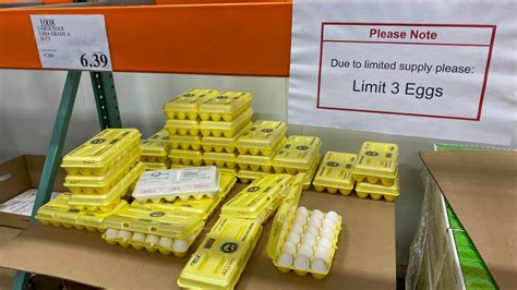 Egg Purchases Limited At Mount Prospect Costco Amid Bird Flu Outbreak