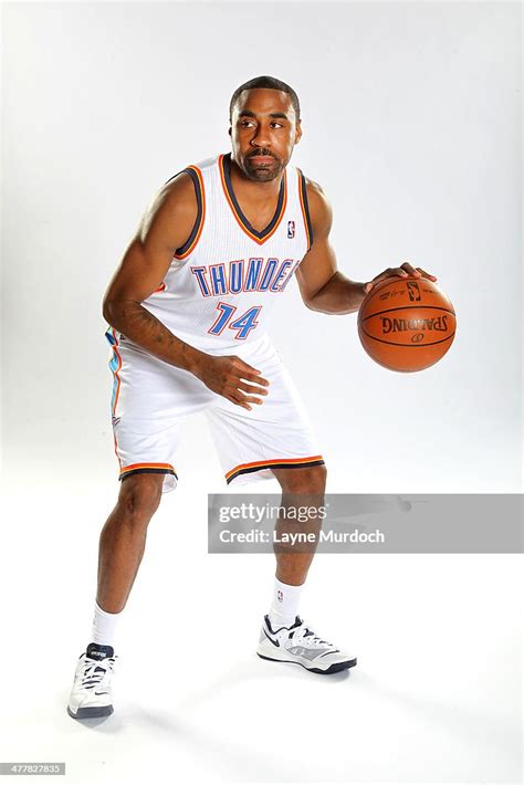 Reggie Williams Of The Oklahoma City Thunder Poses For A Portrait