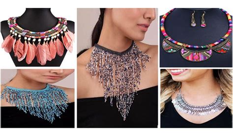 ¿cómo Llevar El Collar Bohemio