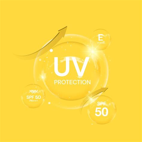 Premium Vector Uv Protection On White Backgroundbubble Shield Solar