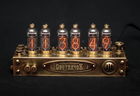 Nixie Tube Clock Firefly Tubeclock Nixieclock Газоразрядный