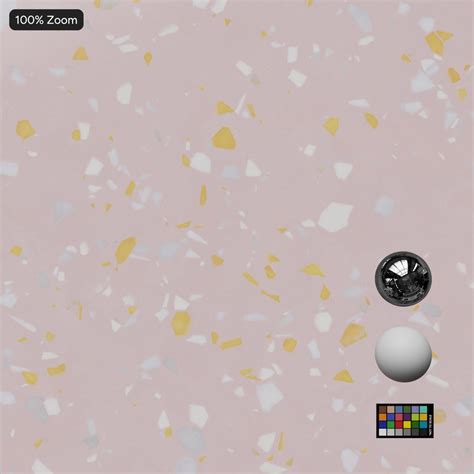 Speckled Princess Terrazzo Texture Pink Poliigon