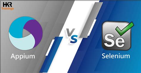 Appium Vs Selenium Comparison Between Appium And Selenium