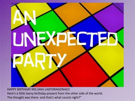 Happy Birthday Iris Pptx