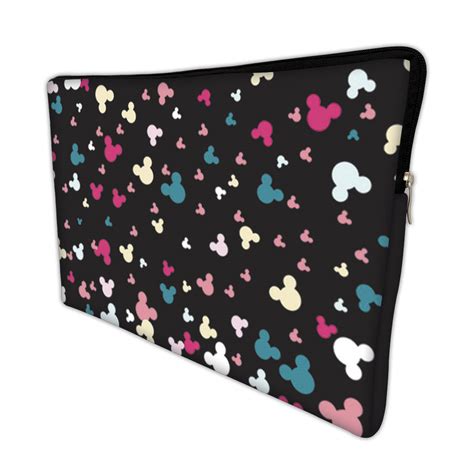 Capa Para Notebook Em Neoprene Cn 156 Polegadas Minnie Mickey Coloridos Case Notebook