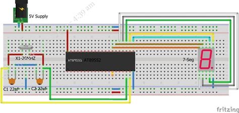 Interfacing 7 Segment Display With Microcontroller At89s52