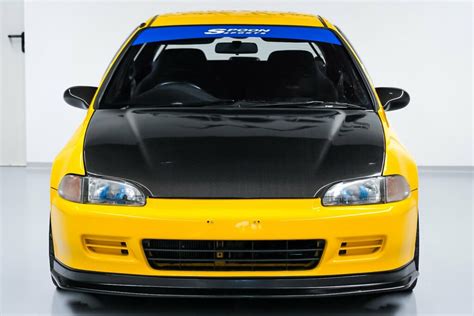 Jdm Civic Eg6 Sir S Sunlight Yellow Spoon Sports Petrol Positive