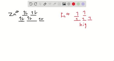 Solveddraw The Octahedral Crystal Field Splitting Diagram For Each