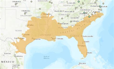 Alligator Habitat Range Map Florida Paddle Notes