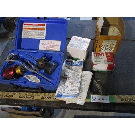 Galvanized Finish Nails Vinyl Repair Kit Cooling System Analyzer