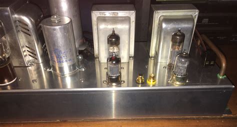 Vintage Stereo Tube Ampifier Ell80 Western Electic Wire Ebay
