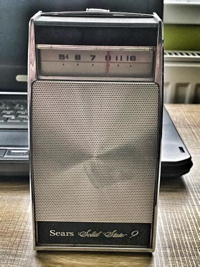 Tranzistorove Rádio Sears Solid State 9 Aukro