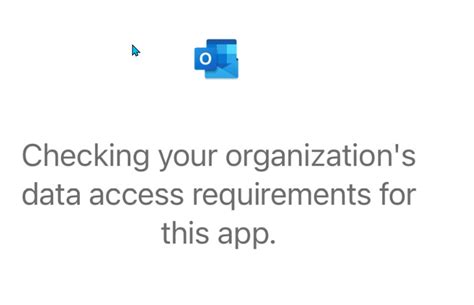 Ios Outlook App Access Requirement Prompt Microsoft Community Hub