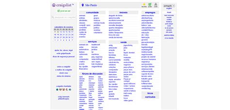 Craigslist O último Reduto Da Internet “das Antigas”