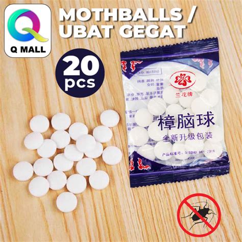 Q Mall 1pack20pcs Camphor Balls Moth Balls Moisture Proof Deodorant