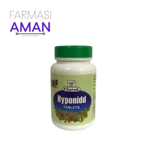 Charak Hyponidd Tablets 50s Shopee Malaysia