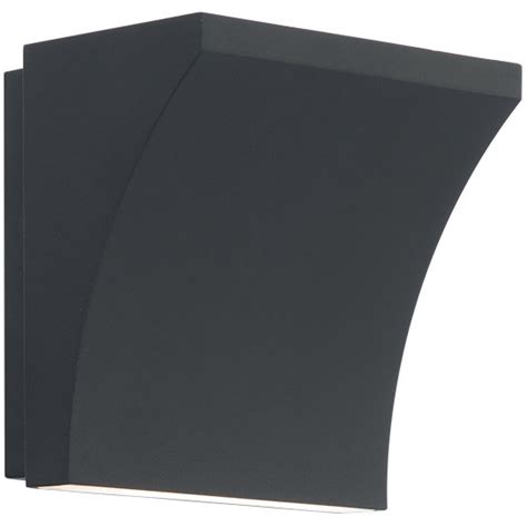 Wac Lighting Ws 57205 27 Bk Cornice Wall Sconce Wall Light In 2700k