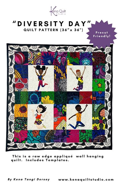 Diversity Day Quilt Pattern Downloadable Pdf