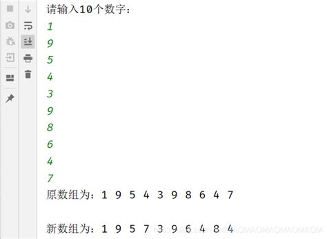 将数组中的元素按照奇数在偶数的左边排列（奇左偶右）让一个数组的奇数放在偶数的左边 Csdn博客