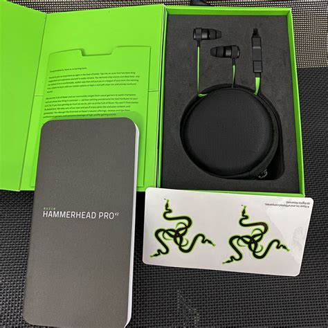 Wired Earphones For Razer Hammerhead Pro V2 In Ear Vicedeal