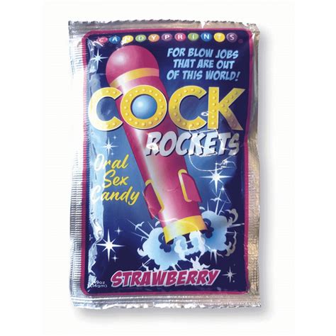 Cock Rockets Strawberry Oral Sex Candy Adamandeve