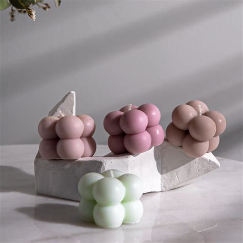 Mini Bubble Sculptural Soy Wax Candle Melosa Candles