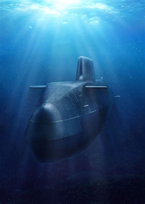Nuclear Submarine Submerged