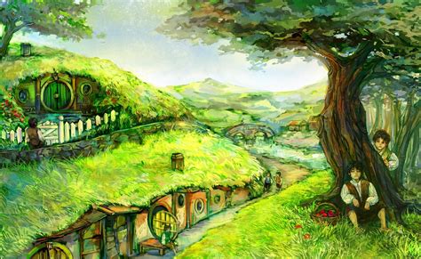 Lord Of The Rings Landscape Art At Luke Valdez Blog