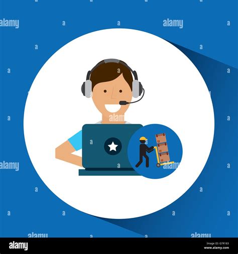 Delivery Service Design Stock Vector Image And Art Alamy