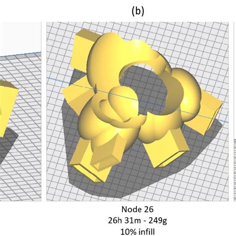 Design Variations A From A Full Infilled Node To B Reduced Infill
