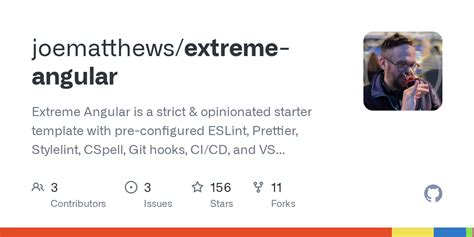 Github Joematthewsextreme Angular Extreme Angular Is A Strict