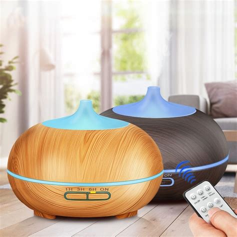 550ml Electric Aroma Diffuser Ultrasonic Air Humidifier Led Lamp