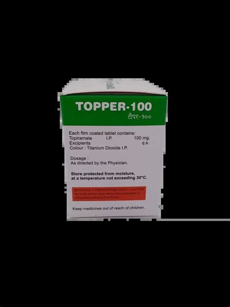 Topper 100 Mg 10 Tablets Lifes Pharma