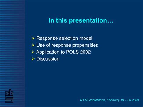Ppt New Developments In Nonresponse Adjustment Methods Powerpoint