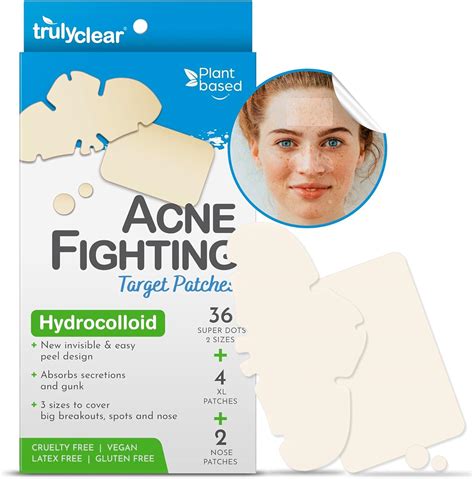 Truly Clear Target Patches For Face And Body Hydrocolloid