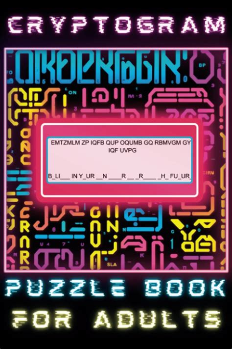 Cryptogram Puzzle Book For Adults Boost Your Brainpower And Succeed