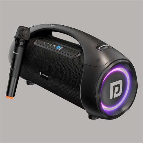 Order Portronics Dash 12 Wireless Speaker With Mic Black