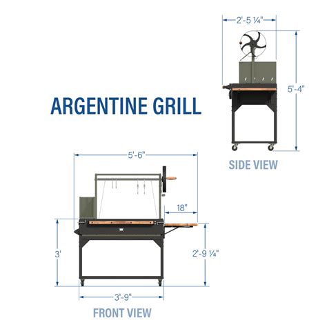 Premium Argentine Santa Maria Bbq Grill