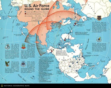 Us Air Force Bases Map