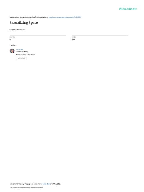 3 Sexualizing Space Pdf