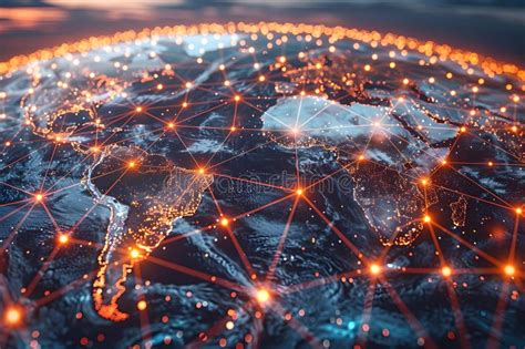 Exploring Business Connectivity A Global Insight Into Telecommunication Networks Stock