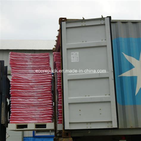 Pp Polypropylene Corrugated Plastic Bottle Layer Pad Bottle Divider