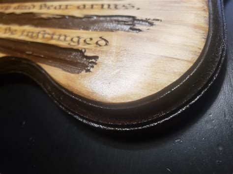 2nd Amendment Plaque With Us Flag Etsy