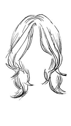 Pin By Anita Klos On Anime Malen How To Draw Hair Long Hair Drawing
