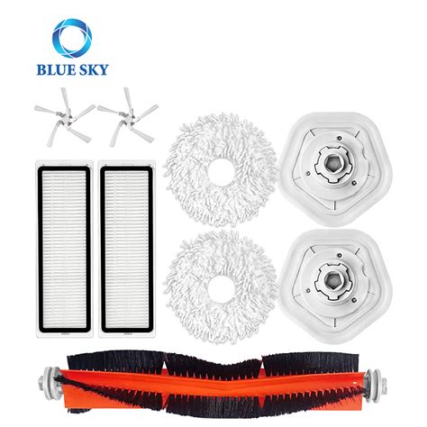 Dreame Bot W10 Main Side Brush Filter Mop Cloth Replacement Kits For
